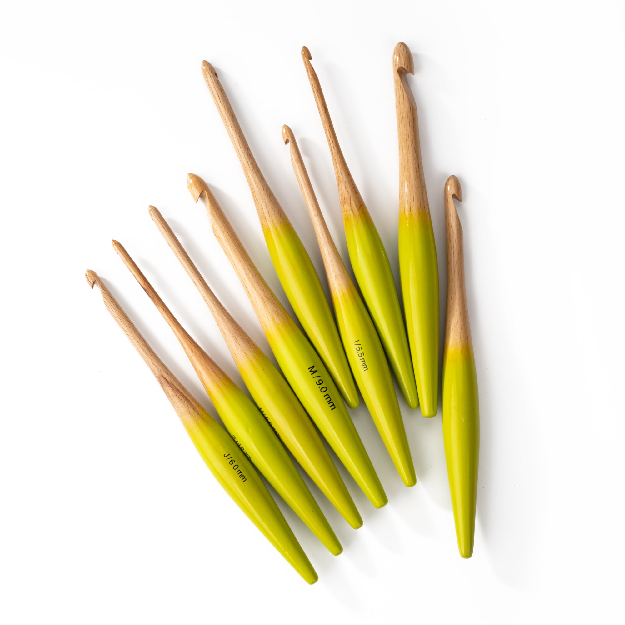 Ergonomic Beech Wood Crochet Hook – Coley Craft