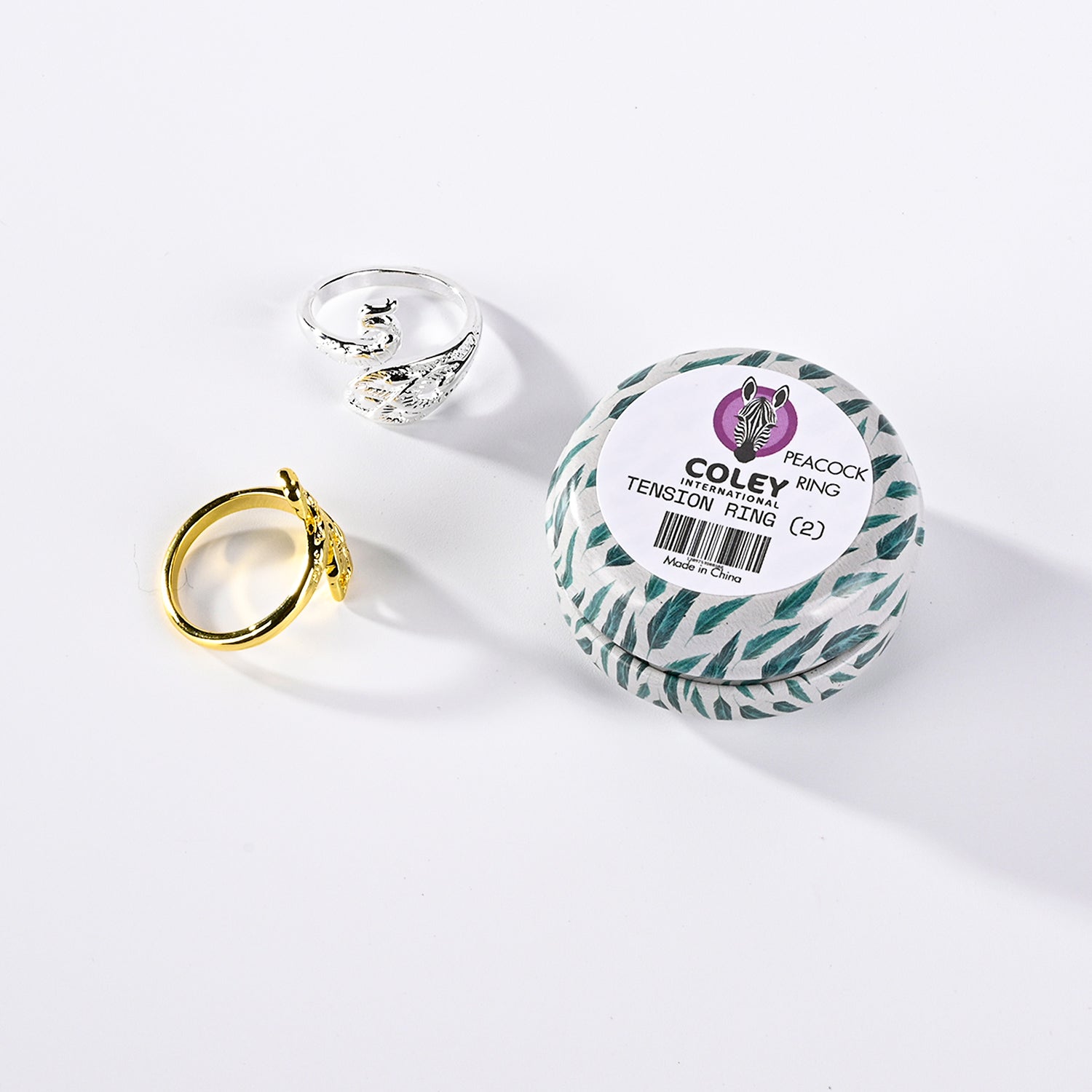 Tension Rings Peacock – Coley Craft