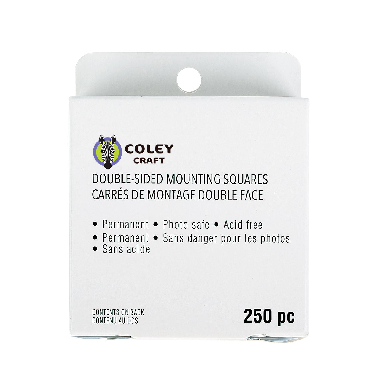 Double-Sided Mounting Squares, Permanent – Coley Craft